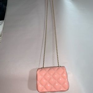 Designers Originals | Bags | Nwt Pink Quilted Pvc Crossbody Microbag ...